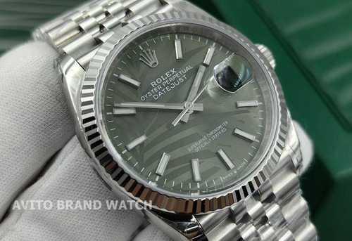 Rolex Datejust 36 White Rolesor Fluted Bezel Jubil