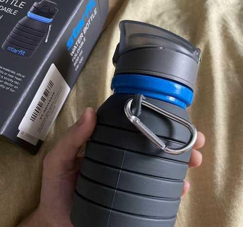Бутылка для воды starfit, 500ml, серая