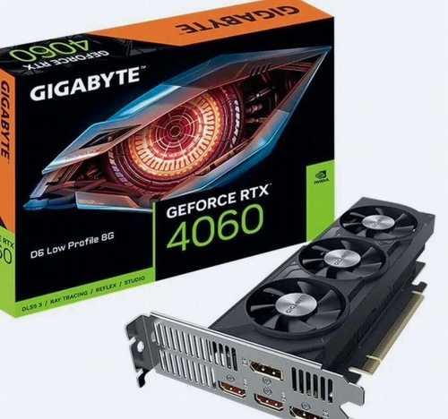 Видеокарта Gigabyte 4060 Low Profile новая