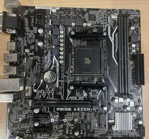 Материнская плата Asus prime a320m k am4