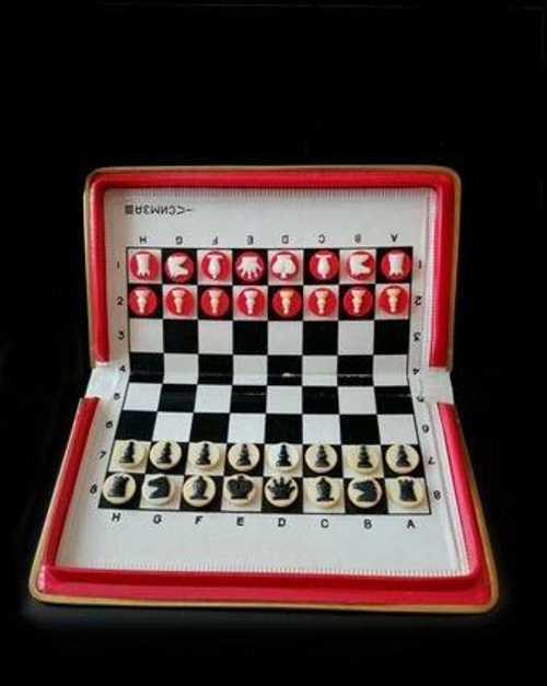 Винтажные шахматы СССР дорожные шахматы 1985 год