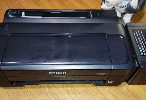 Цветной принтер Epson L132 на запчасти или ремонт