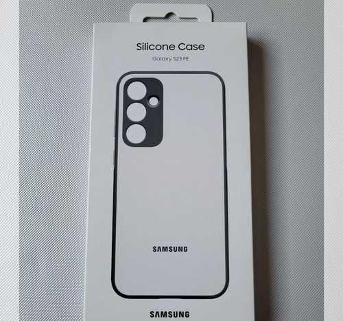 Чехол Silicone Case на Samsung S23 FE оригинал