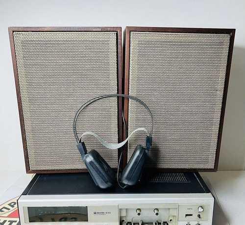 Кассетный магнитофон маяк 233 стерео СССР