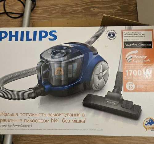 Пылесос Philips Power Pro Compact 1700W