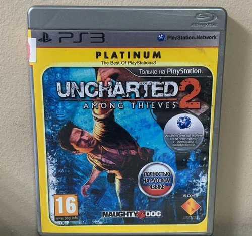 Uncharted 2: Among Thieves Platinum русская версия