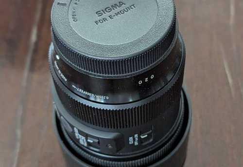 Объектив Sigma 105mm f/2.8 dg dn macro Sony FE