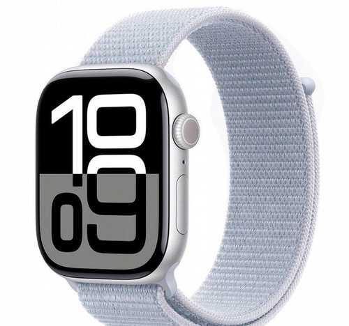 Apple Watch Series 10 46mm Silver Blue Cloud SL