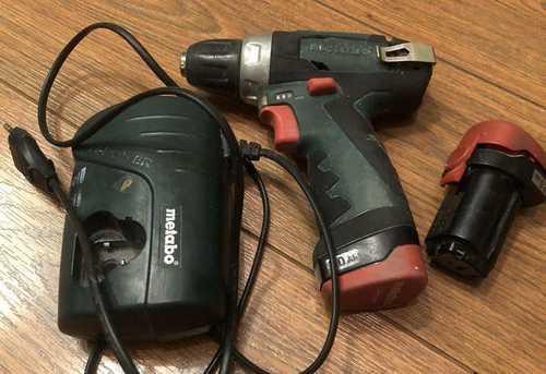 Шуруповерт metabo powermaxx bs 12