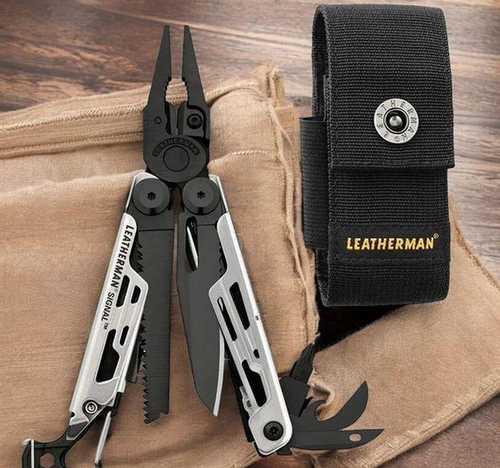 Leatherman Signal Black & Silver Новый Оригинал