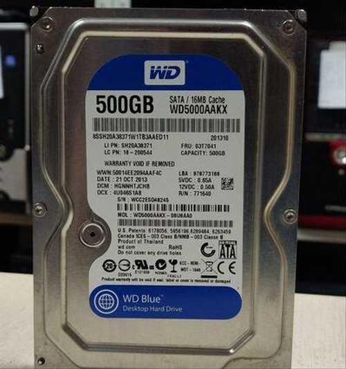 HDD Жесткий диск 500 Gb/WD/3,5"