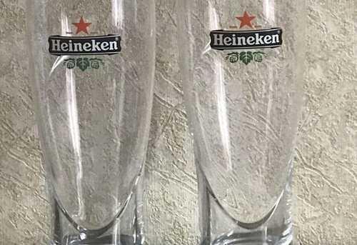 Пивные бокалы Heineken