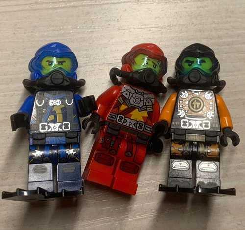 Lego ninjago Кай,Джей,Коул