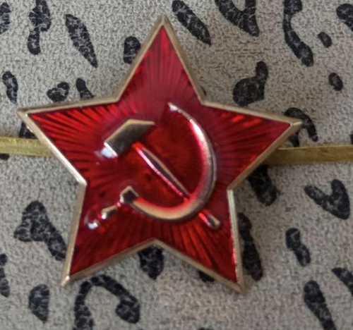 Звезда на пилотку СССР
