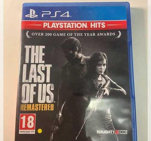 The last of us part 1 ps4 диск ремастер