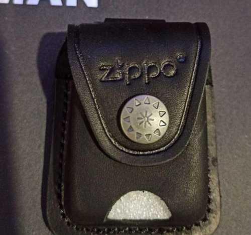 Чехол для зажигалок zippo кожаный