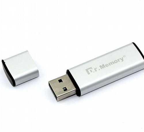 Флешка USB Dr. Memory 009 8Гб, USB 2.0, серебро