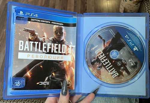 Игры для приставок ps4 диск Battlefield 1