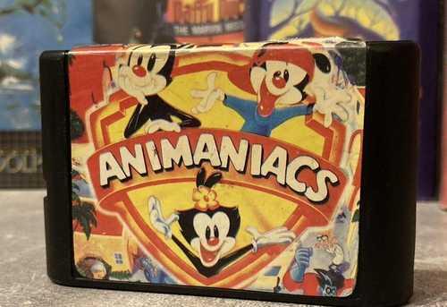 Animaniacs Sega картридж стародел