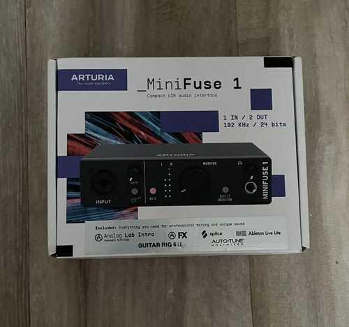 Arturia minifuse 1 black