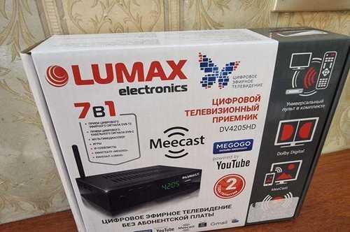 Приставка для цифрового тв lumax DVB-T2 Новая