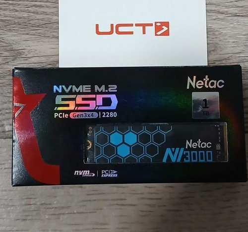 Накопитель SSD M.2 netac NV3000 1Тб (Новый)