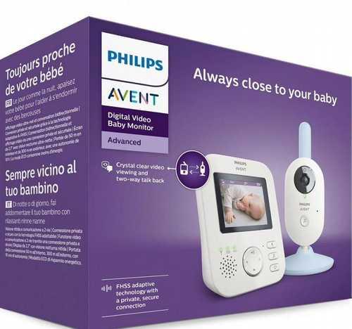 Видеоняня philips avent SCD835/52