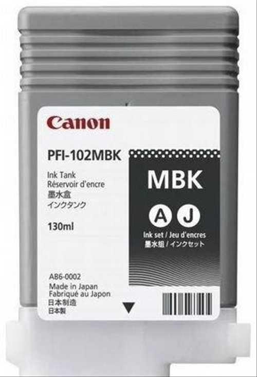 Картридж Canon PFI-102MBK (0894B001) 937527