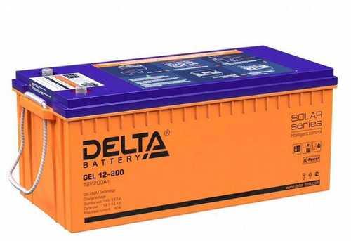 АКБ Аккумуляторная батарея Delta GEL 12-200