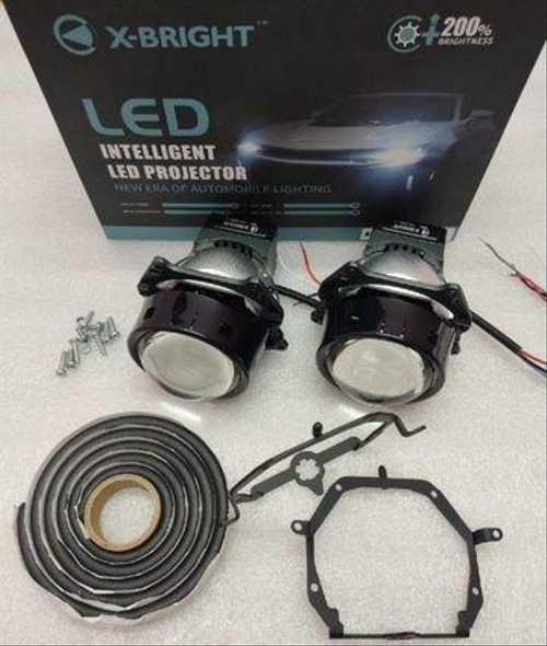 Линзы фары Bi-LED Aozoom 07+ Infiniti G35 V36