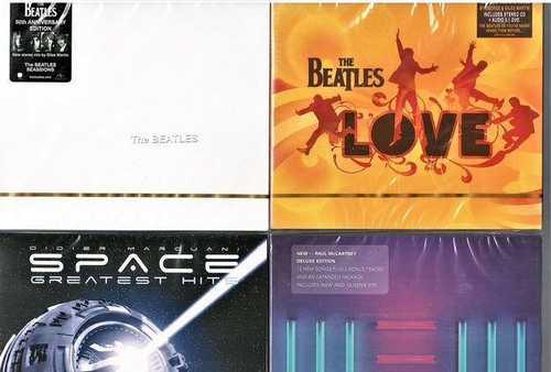 2CD DJpack - Beatles/Led Zeppelin/Space/Jonny Cash