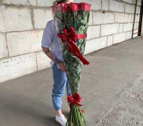 Метровые розы, букеты, цветы, Розы 51 101 501 1001