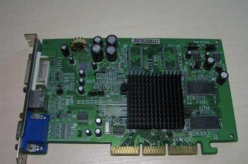 Видеокарта ATI radeon 9200 AGP 128MB DDR