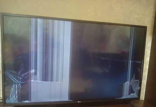 Телевизор LG smart tv 43 на запчасти