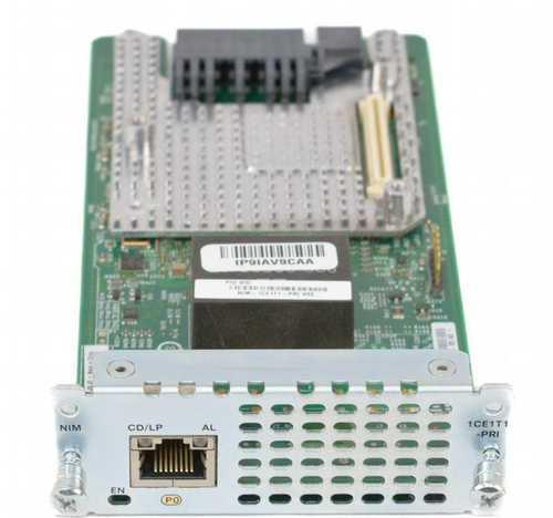 Модуль cisco NIM-1CE1T1-PRI 1-порт Multi-Flex