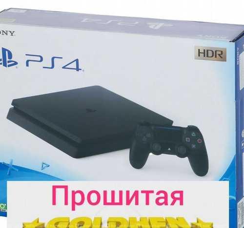 Sony PlayStation 4, 500 ГБ, Прошитая, 2 геймпада