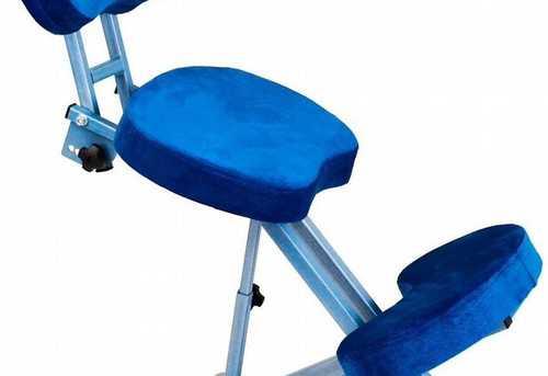 Коленный стул синий