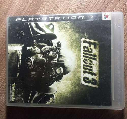 Диск на ps3 fallout3