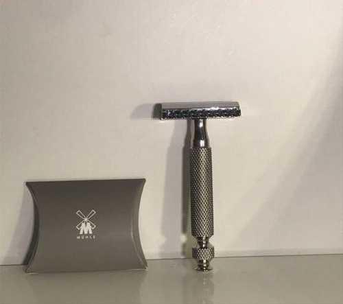 Т-образная бритва Muhle R41 + RazoRock UFO