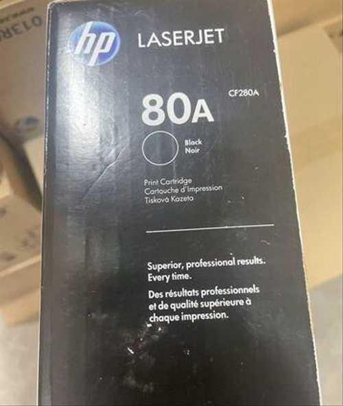Тонер-картридж HP 80A (black), 2700 стр. (CF280A)
