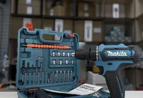 Аккум. Шуруповерт Makita 18v-2a (с набором)