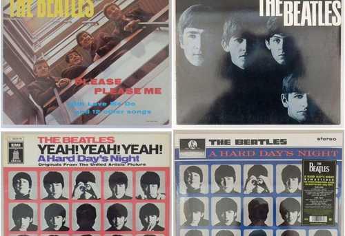 Виниловые пластинки The Beatles и участники