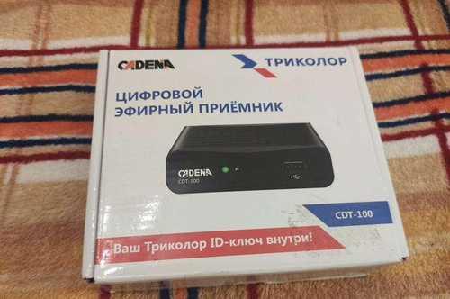 Новые Цифровая приставка Dvb T2 Cadena CDT-100