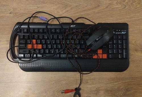 Клавиатура и мышь x7
