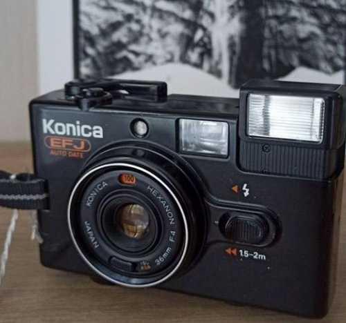 Плёночный фотоаппарат konica