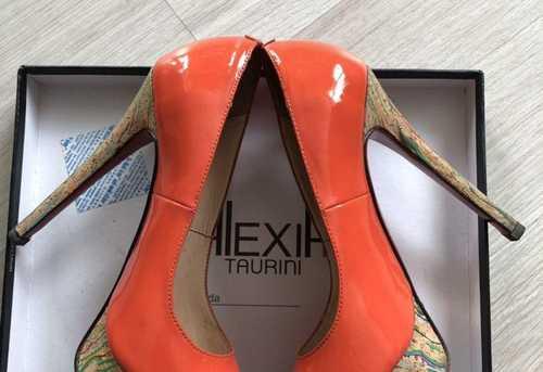 Туфли Alexia Taurini Orange neon 38