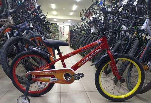 Детский велосипед 20" боковые колеса Comiron