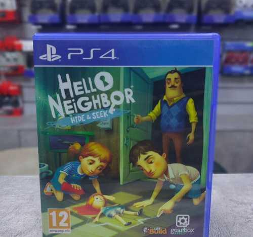 Hello Nieghbor Hide in seek PS4 диск - обмен