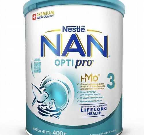 Nan optipro 3 400 грамм