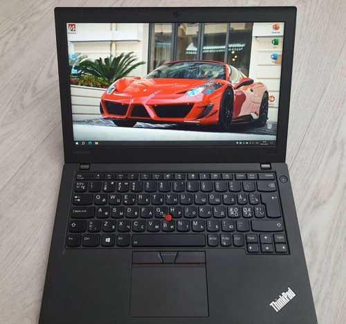 ThinkPad X270 IPS i7-7500 SSD LTE 4G 2акб Type-C